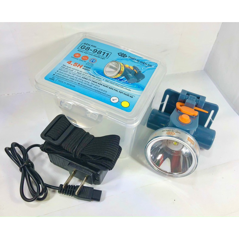 ĐÈN PIN ĐỘI ĐẦU SIÊU SÁNG G8-9811 | Shopee Việt Nam