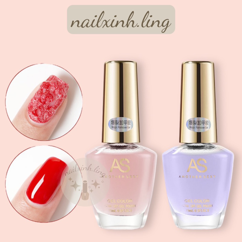 Sơn Phá Gel AS Loại Cao Cấp 15ml , Nước Phá Gel Cocominmo / Coco ...
