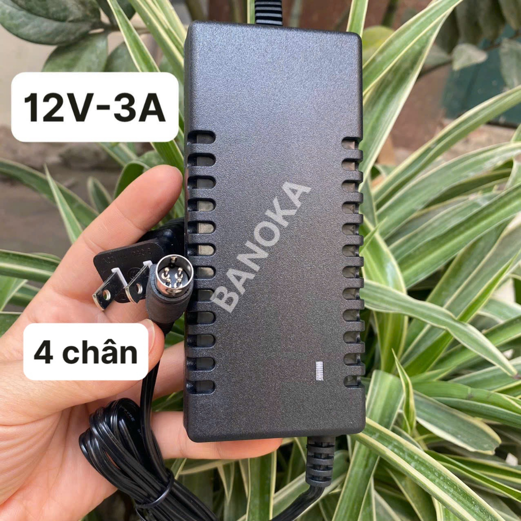 Nguồn 4 chân 12V-3A HIKVISION Cho Đầu Ghi Camera HÀNG CHÍNH HÀNG(Nguồn ...