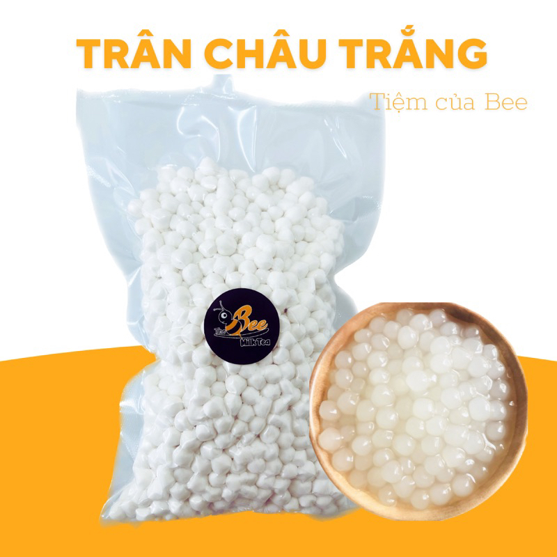 Trân Châu Trắng Tiệm của Bee - BeeKit, 500gr Nguyên Liệu Tự Nấu Topping ...