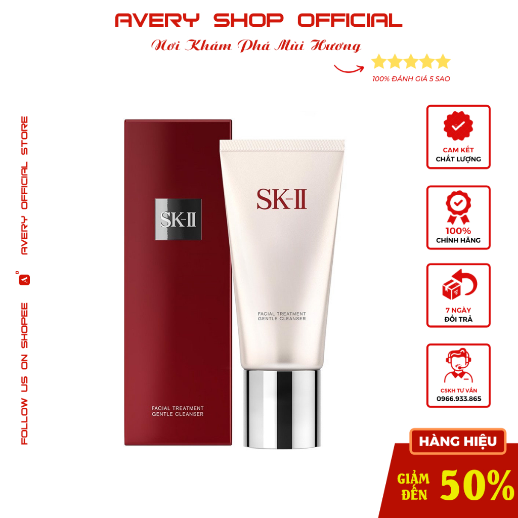 Sữa Rửa Mặt SK-II Facial Treatment Gentle Cleanser SKII 120g | Shopee Việt Nam