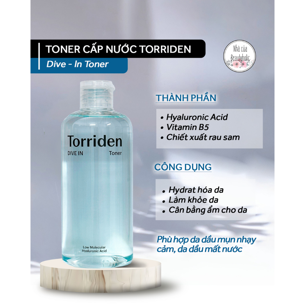 Toner cấp nước TORRIDEN DIVE IN TONER | Shopee Việt Nam