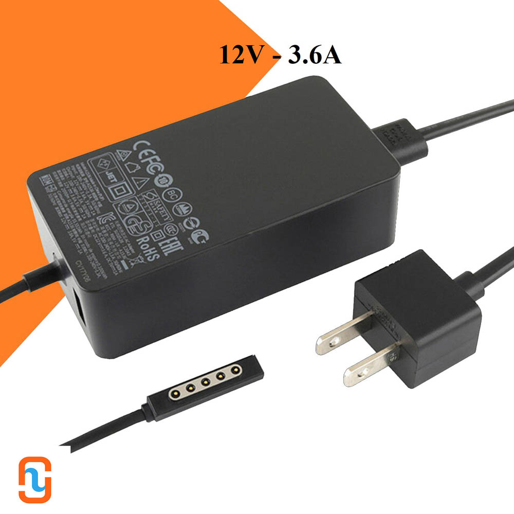 SẠC MICROSOFT SURFACE PRO 1 PRO 2 RT 12V-3.6A ZIN | Shopee Việt Nam