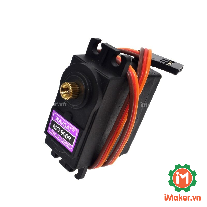 Động Cơ Servo MG996 / MG996R Full 100% bánh răng kim loại góc quay 180 ...