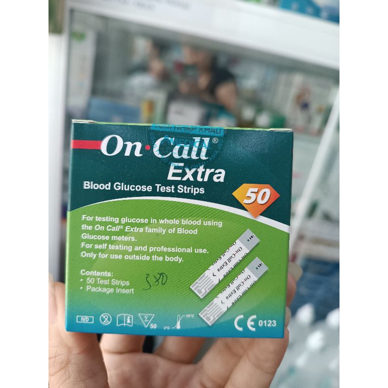que thử tiểu đường Oncall Extra hộp 50que | Shopee Việt Nam