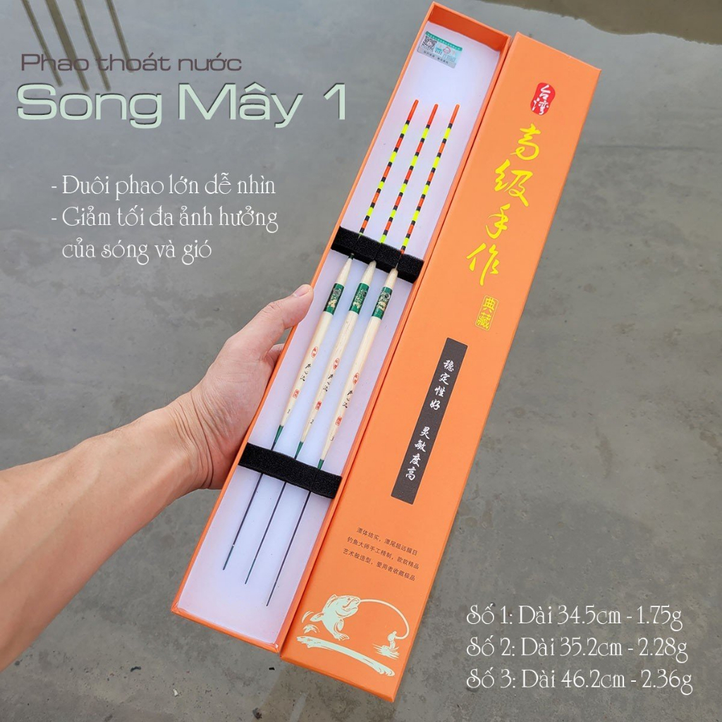 Hộp phao SONG MÂY 1 2 3 chuyên câu đài | Shopee Việt Nam