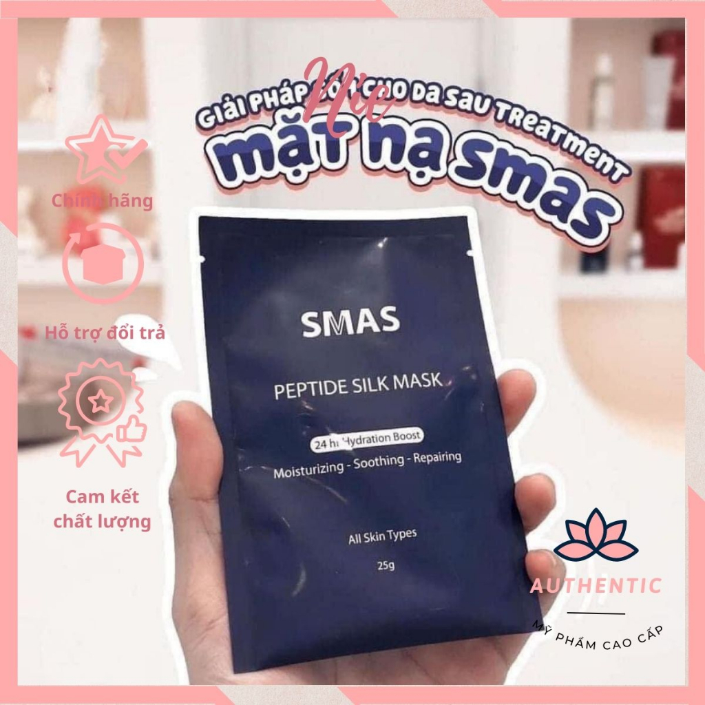 [Công Ty] Mặt nạ SMAS Peptide Silk Mask 24H Hydration Boost dưỡng và ...