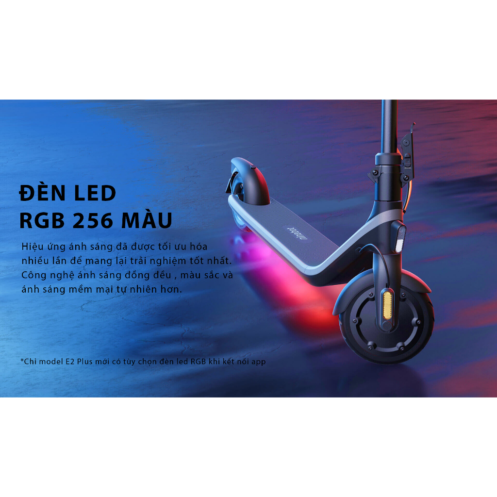 Xe Điện Scooter Segway Ninebot E2 Plus Nâng Cấp Thêm Giảm Xóc | Shopee ...