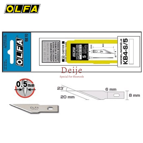 Lưỡi dao thủ công Nhật OLFA KB4-S/5 (5 lưỡi dao) | Shopee Việt Nam