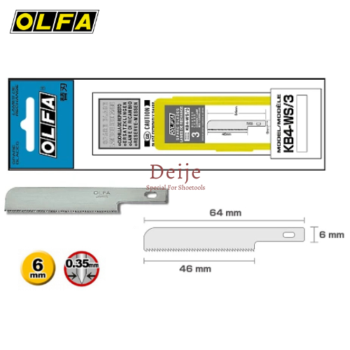 Lưỡi dao cưa thủ công Nhật OLFA KB4-WS/3 (3 lưỡi) | Shopee Việt Nam