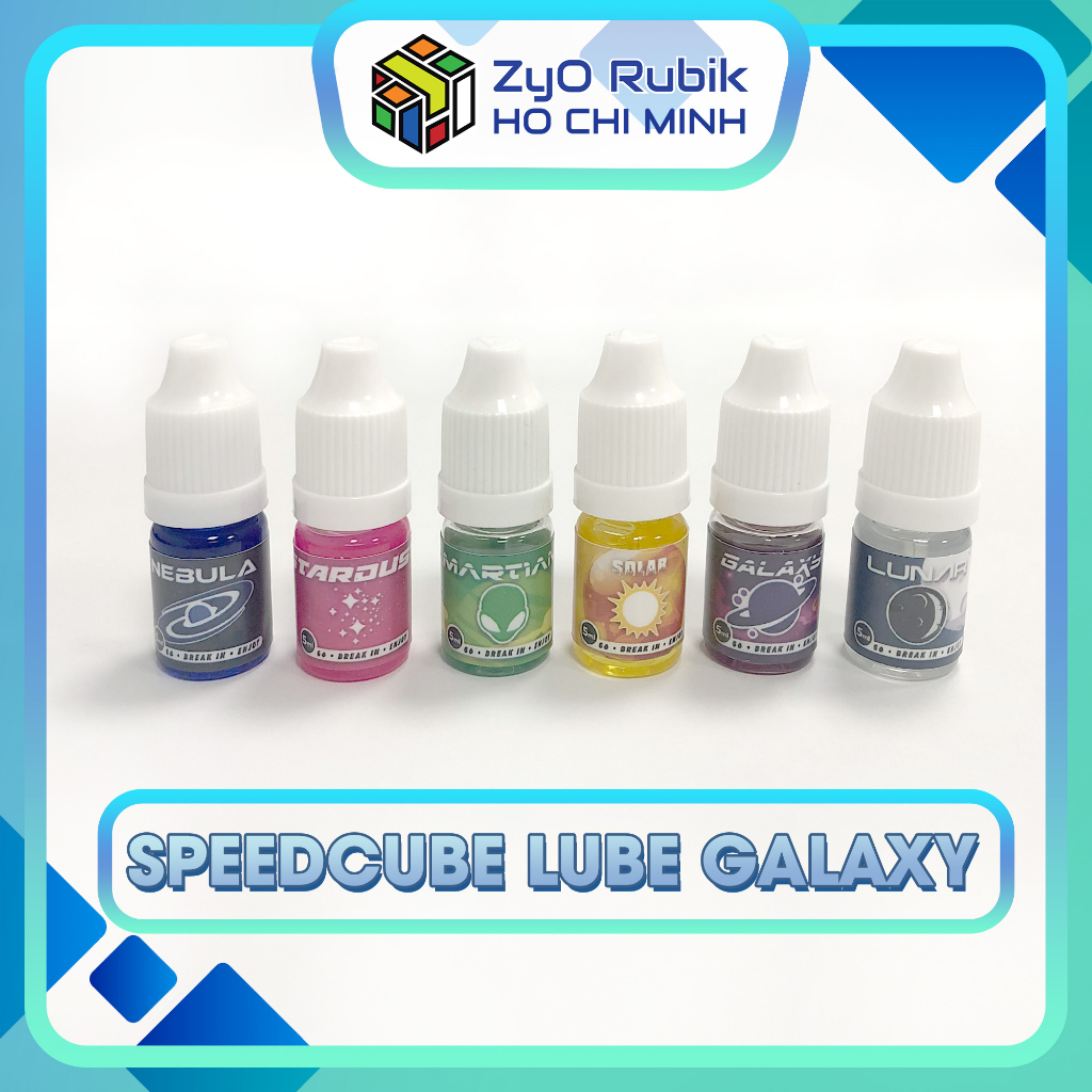 [Lube] Dầu bôi trơn Rubik - Speedcube Galaxy Lube - Lubricant Dải Ngân ...