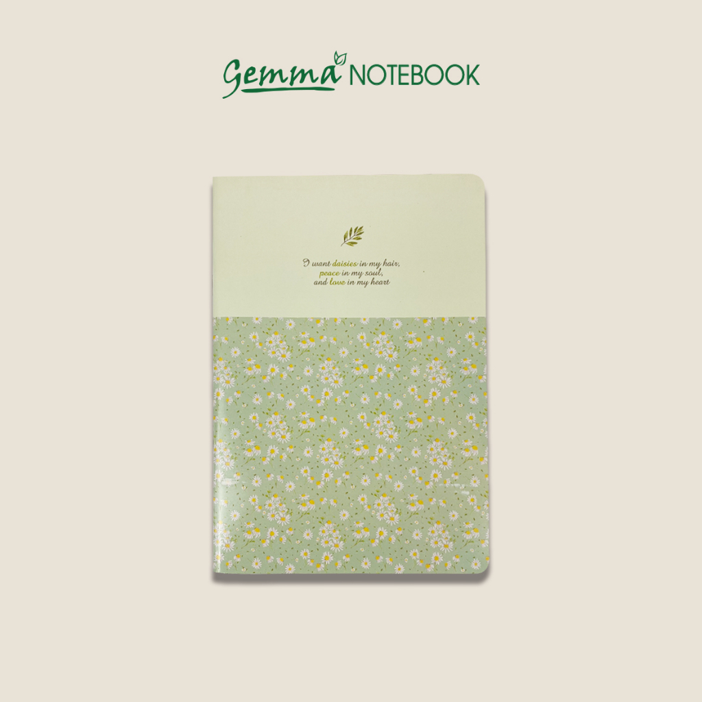 GEMMA Notebook - Vở kẻ ngang 160trang RASY Hoa cúc | Shopee Việt Nam