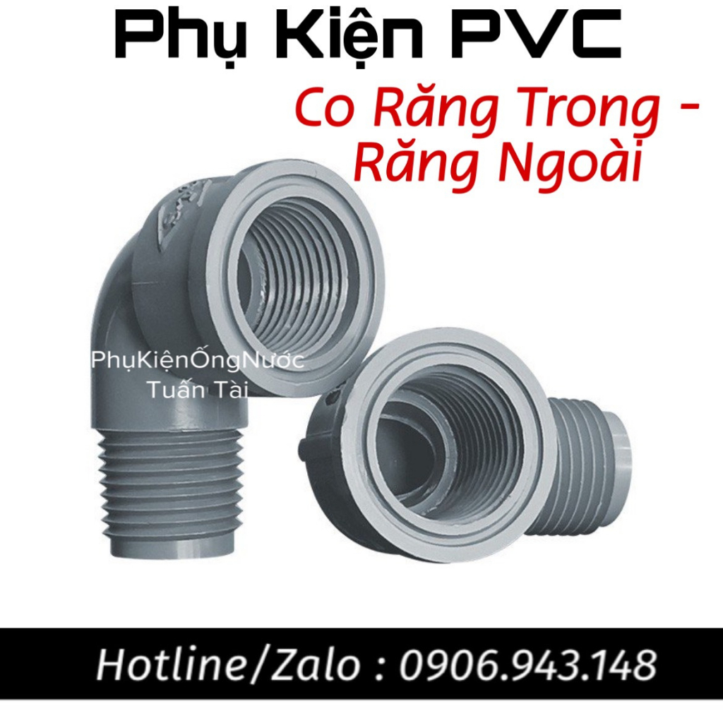[HÀNG CHÍNH HÃNG] CO REN TRONG - REN NGOÀI nhựa PVC combo 5 cái ...