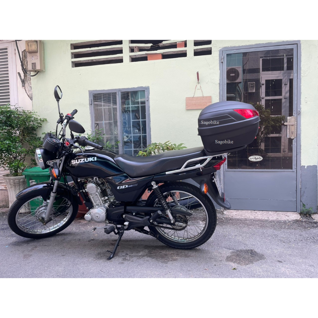 Thùng xe GD 110, thùng gvi B27N kèm đế và kit gắn trên cảng xe GD 110 ...