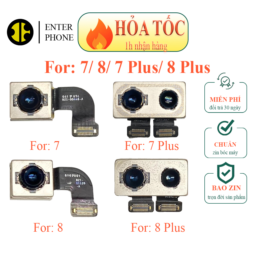 Camera sau dùng cho ĐT 7G/ 7 Plus/ 8/ 8 Plus ZIN BÓC MÁY | Shopee Việt Nam
