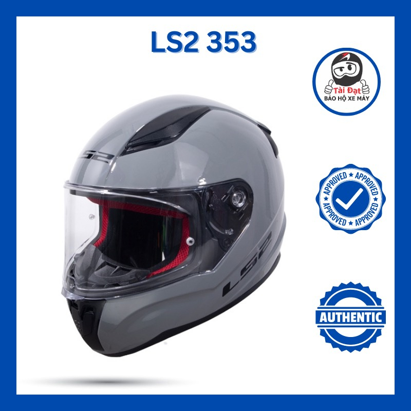 NÓN FULL FACE LS2 FF353 - NARDO GREY | Shopee Việt Nam