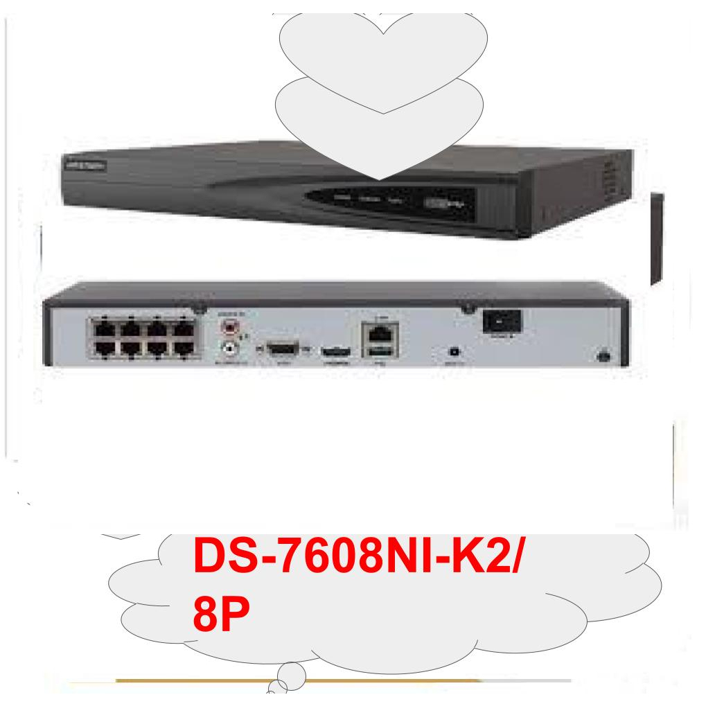 Đầu ghi hình camera IP 8 kênh HIKVISION DS-7608NI-K1/8P(C) | Shopee Việt Nam