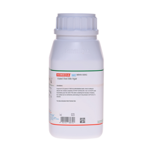 Violet Red Bile Agar/ M049 500G Himedia Violet Red Bile Lactose VRBL ...