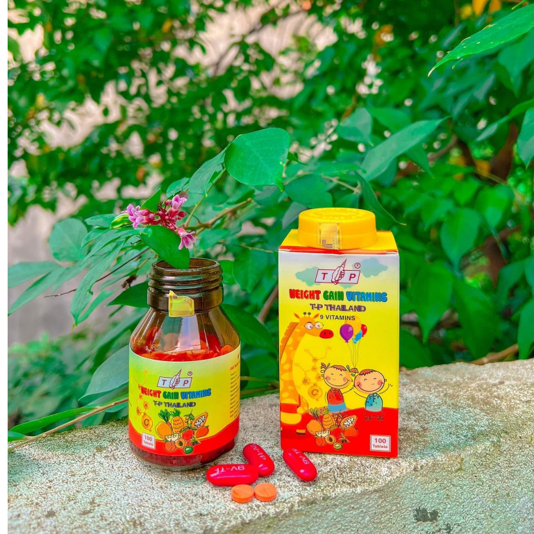 Combo 2 Hộp Viên uống Vitamin TP tăng cân thái lan 100 viên (cam kết ...