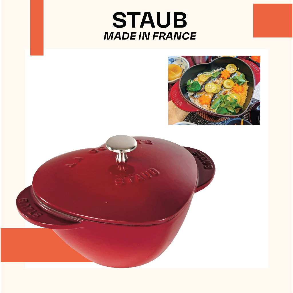 [SẴN HN-HCM] NỒI STAUB TRÁI TIM 20CM | Shopee Việt Nam