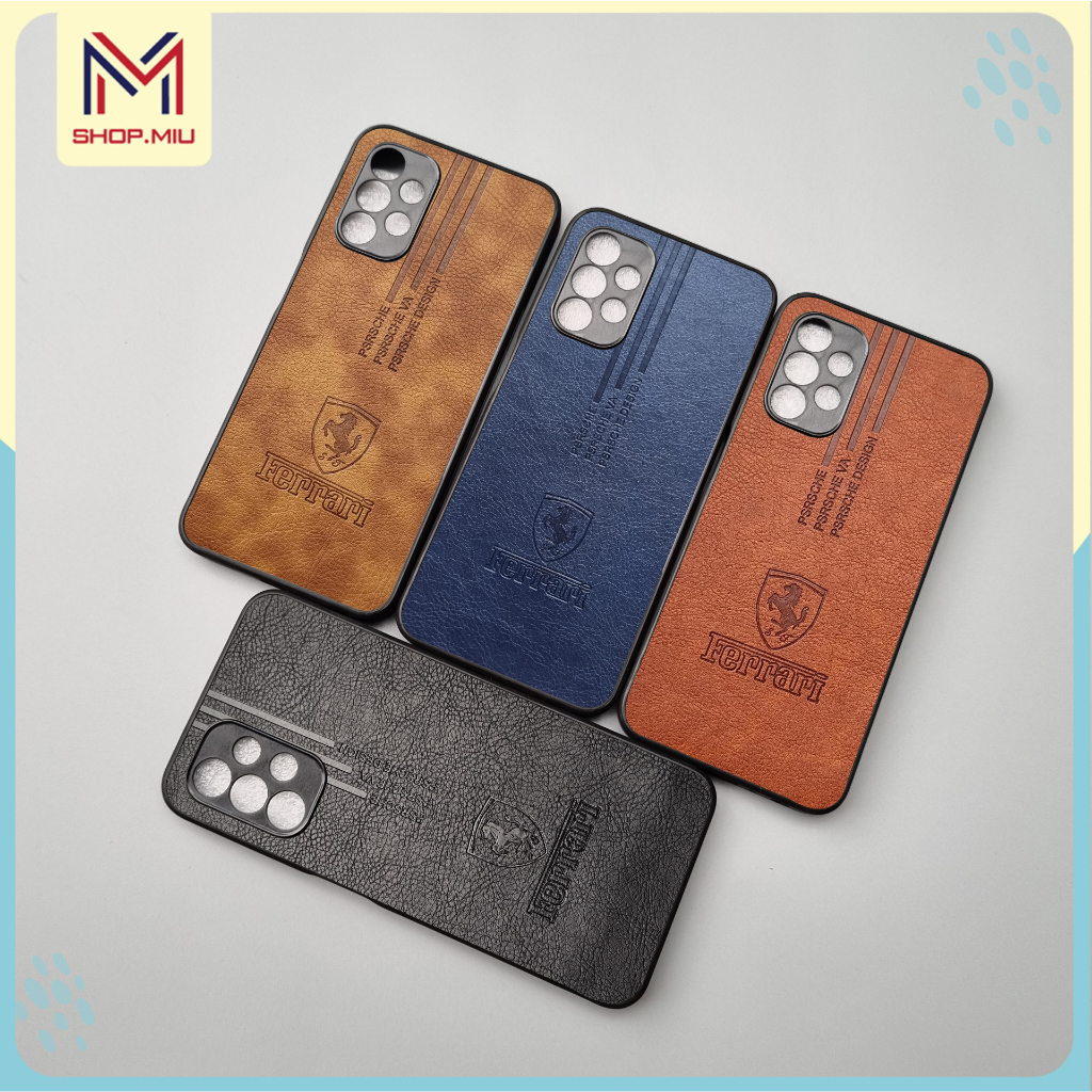 Ốp da Ferari SamSung A15 A25 A35 A55 A05 A05s M14 M34 A14 A24 A34 A54 A03 A13 A23 A33 A53 A73 ...