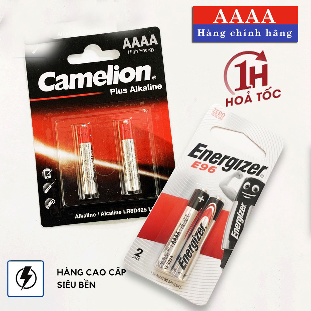 [HOT SALE] Pin AAAA ( Pin 4A) Camelion/ Energizer 1.5V Chính Hãng - VỈ ...