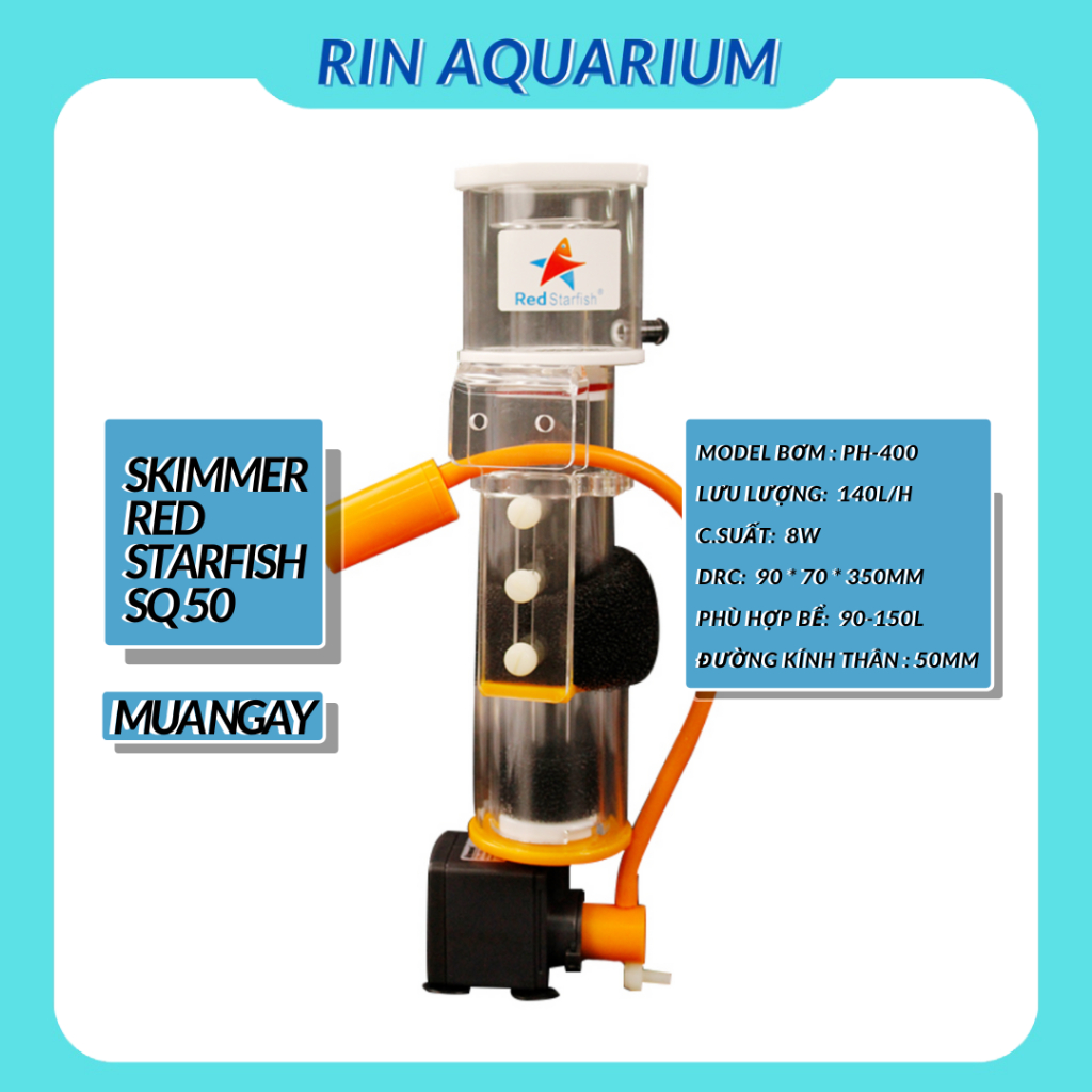 Skimmer Red Starfish SQ 50 | Shopee Việt Nam