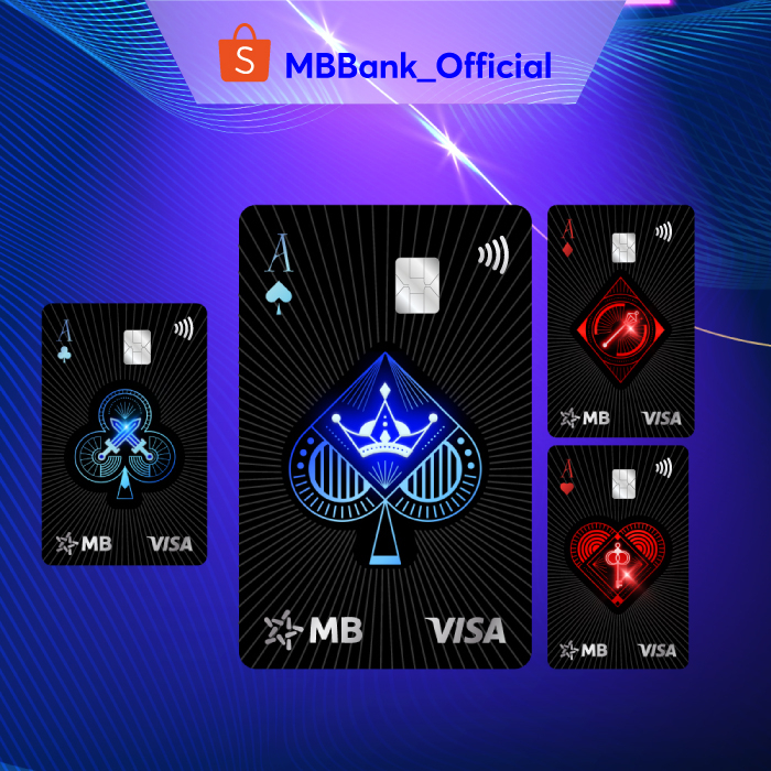 [E-voucher & Dịch vụ] Dịch vụ phát hành thẻ MB Hi Visa Collection - Bộ ...