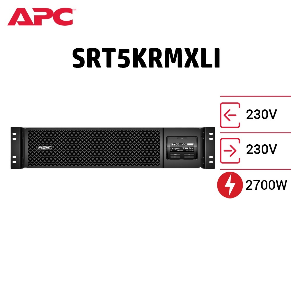 Bộ Lưu Điện UPS APC Smart-UPS SRT5KRMXLI 5000VA 230V | Shopee Việt Nam