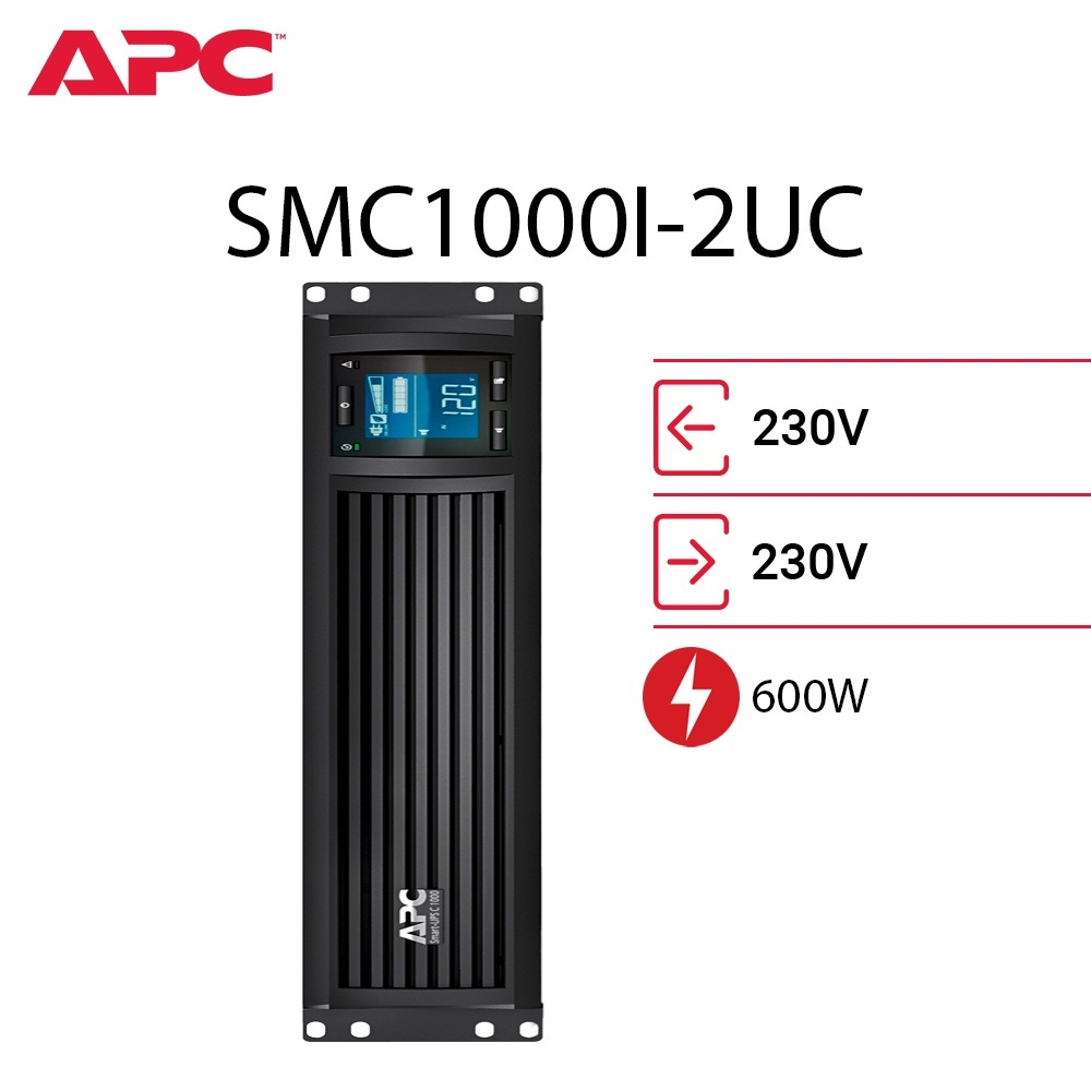 Bộ lưu điện APC Smart-UPS 1000VA, Rackmount, màn hình LCD, SmartConnect ...