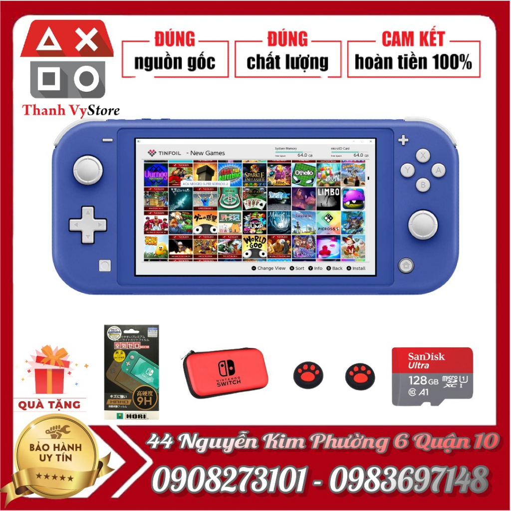 Máy chơi Game Cầm Tay Nintendo Switch Lite modchip | Shopee Việt Nam