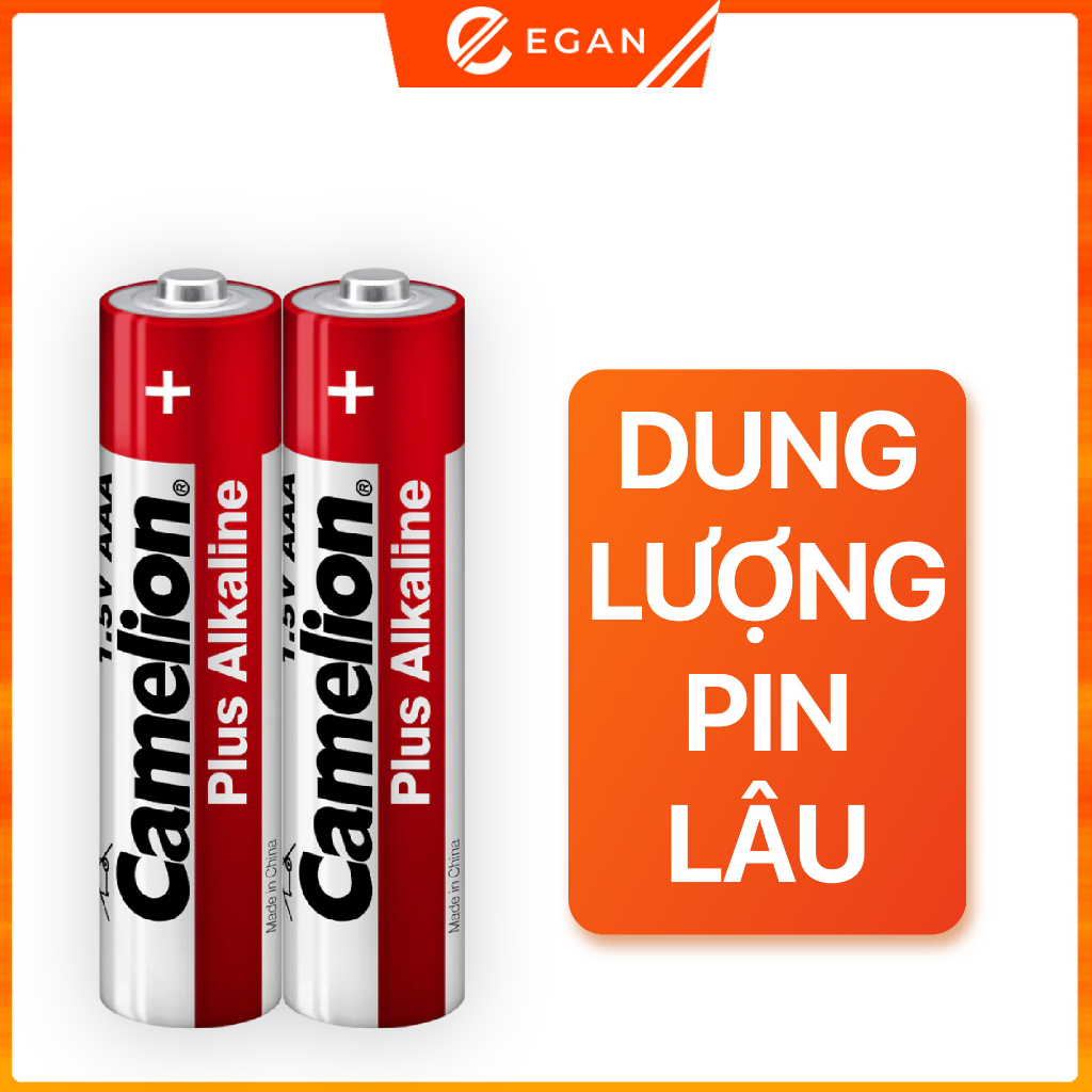 Cặp 2 viên pin AAA Plus Alkaline Camelion 1.5V | Shopee Việt Nam