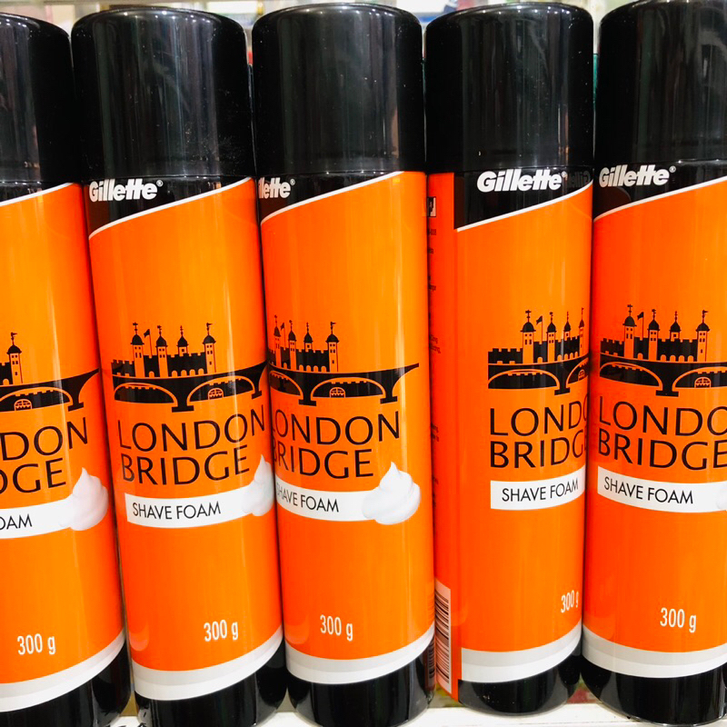 Bọt cạo râu Gillette London Bridge (300g) | Shopee Việt Nam