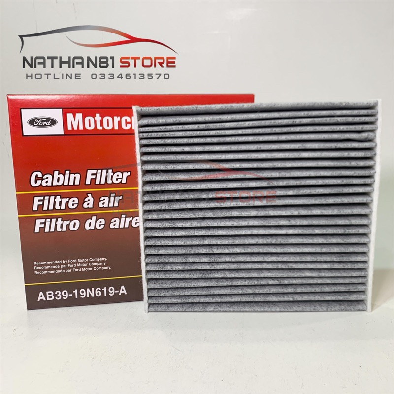 Lọc gió điều hoà than hoạt tính. Ford ranger, Everest, Mazda BT50 chính ...