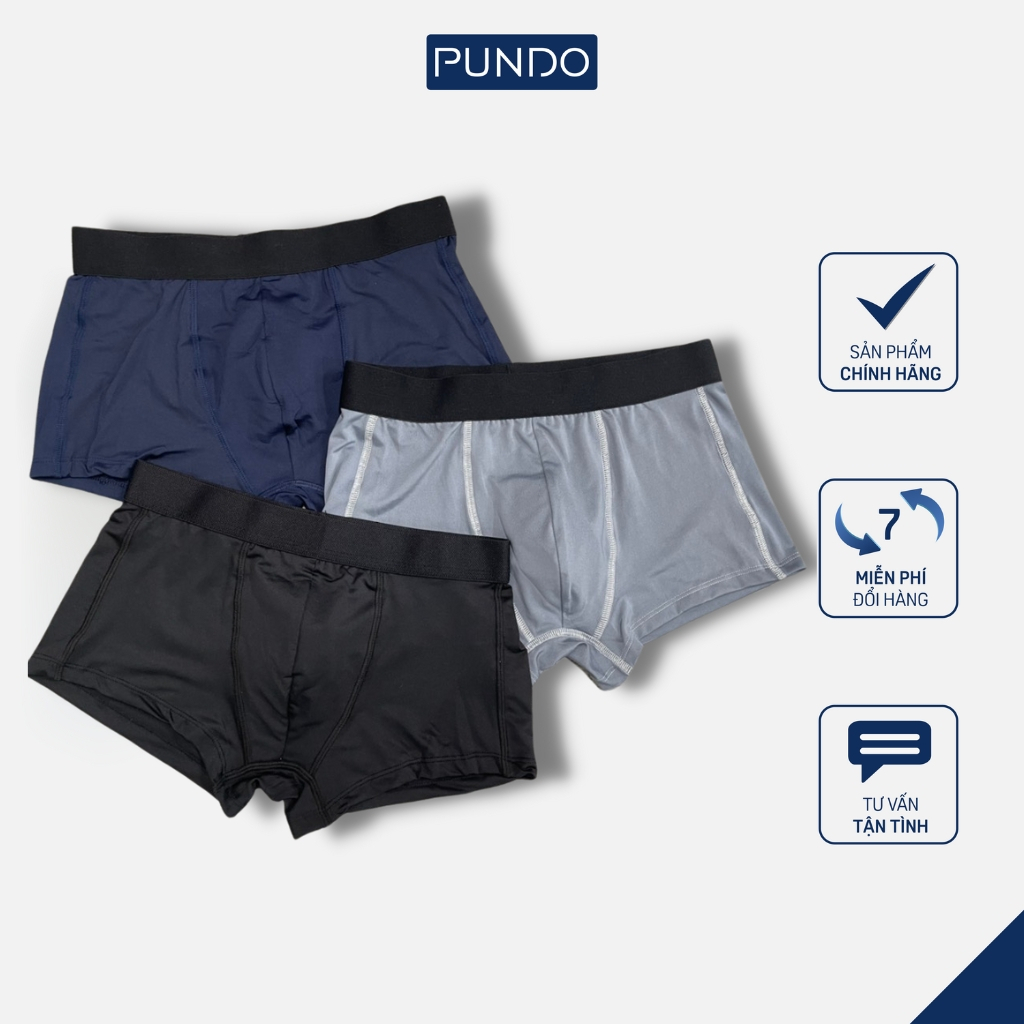 Quần boxer nam PUNDO chất thun lạnh cao cấp co giãn 4 chiều thoải mái ...
