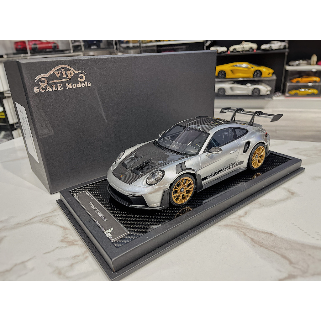 XE MÔ HÌNH PORSCHE 911 GT3 RS SILVER,TỶ LỆ 1/18 VIP MODELS | Shopee ...