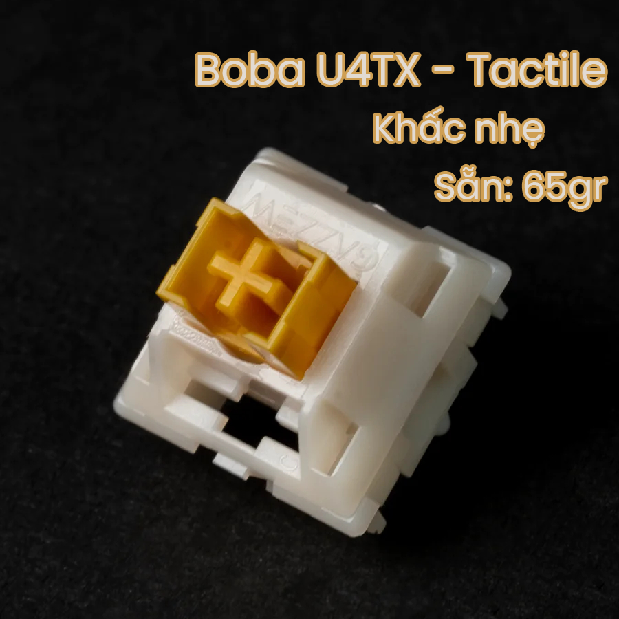 Gazzew Switch | Boba U4T | Boba U4 | Boba U4TX | Công tắc bàn phím cơ ...