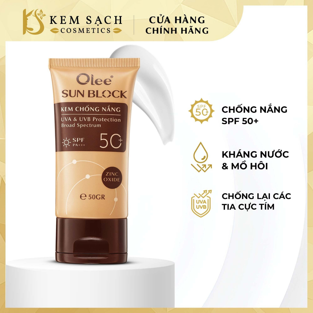 Kem Chống Nắng Kẽm Olee | Shopee Việt Nam