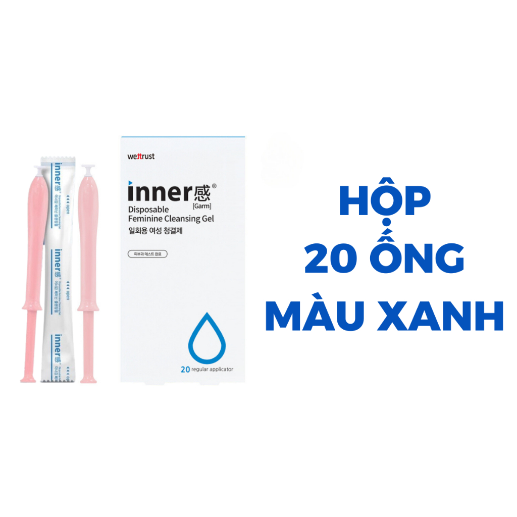 Inner Gel vệ sinh phụ nữ Hộp 60 ống | Shopee Việt Nam