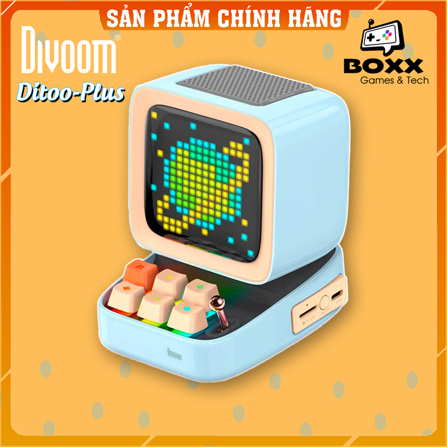 Loa thông minh Divoom Ditoo Plus 10W, Loa Bluetooth Divoom Ditoo ...