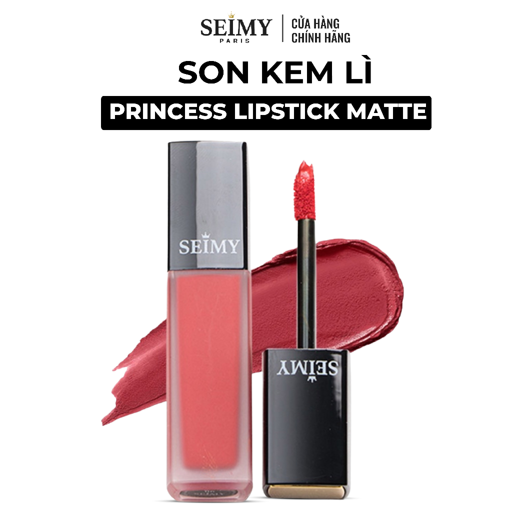 Son kem lì SEIMY - Princess Lipstick Matte 5g | Shopee Việt Nam