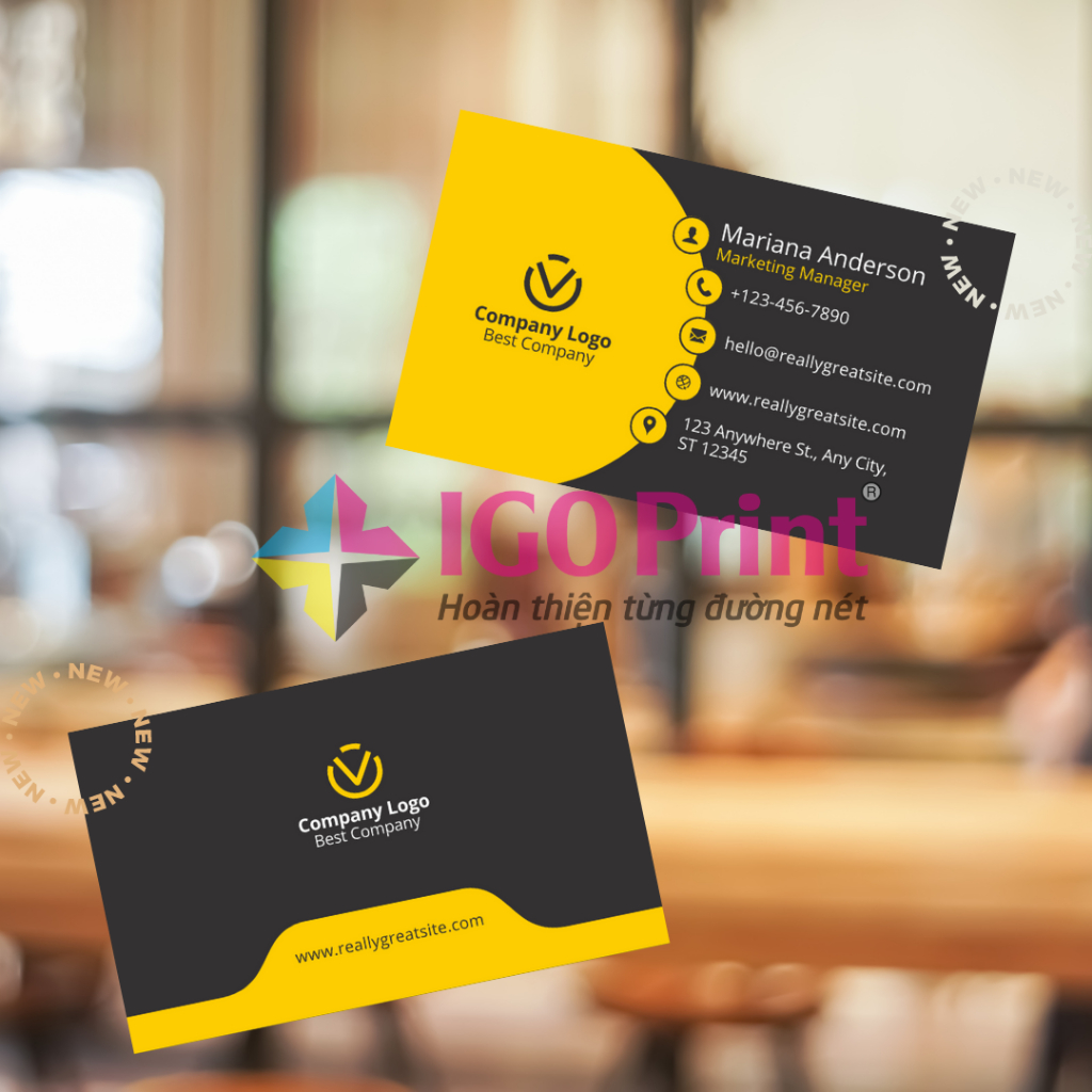 In name card, danh thiếp, card visit Igo Print thiết kế theo yêu cầu ...