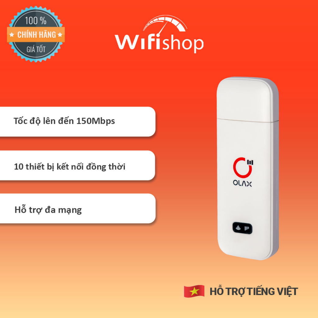 USB 4G Zte MF80U OLax U80 U90 U80 ELITE Phát Wifi Tốc Độ 150mbps | Shopee Việt Nam