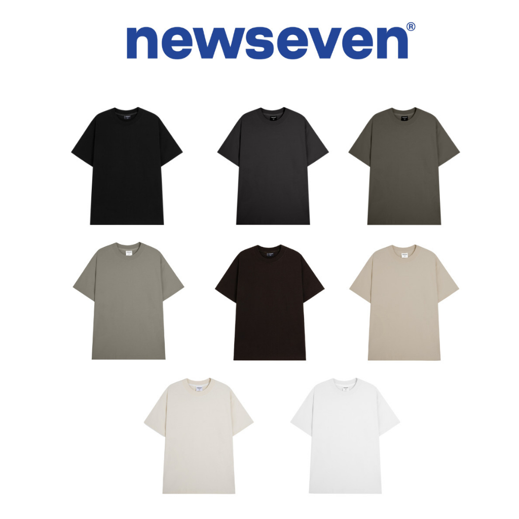 [PHIÊN BẢN NÂNG CẤP] Áo Thun Trơn NEWSEVEN Eternal T-shirt AT.204 ...
