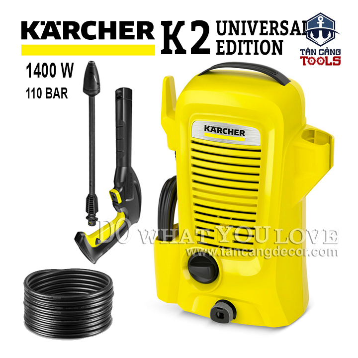 Máy Xịt Rửa Xe Cao Áp Karcher K2 Universal Edition 1400W | Shopee Việt Nam