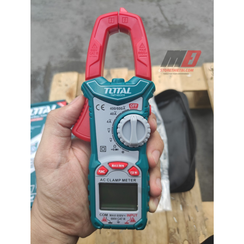 Ampe Kềm Đo AC Kỹ Thuật Số TOTAL / TMT46003 | Shopee Việt Nam