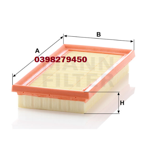 LỌC GIÓ ĐỘNG CƠ MANN FILTER CHO MITSUBISHI C26027 (MÃ:1500A399 ...