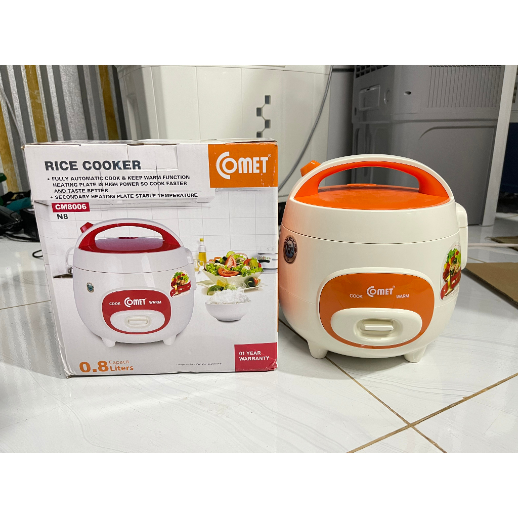 Nồi cơm điện COMET CM8006 mới 100% nguyên thùng | Shopee Việt Nam