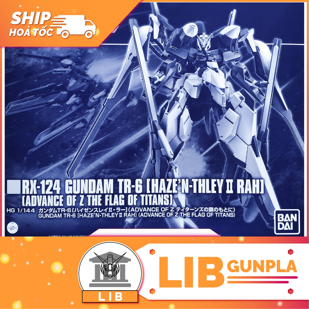 Mô Hình lắp ráp Gundam HG UC Gundam TR6 Hazenthley 2 Rah (P-Bandai ...