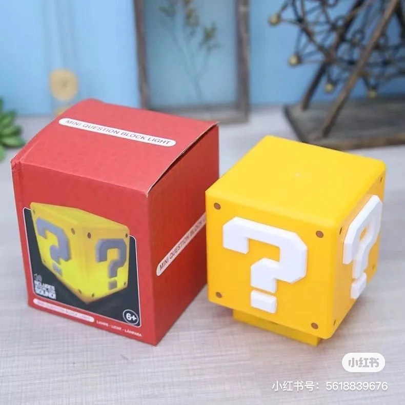 Đèn ngủ hình khối Mario kèm âm thanh siêu xịnnn | Shopee Việt Nam